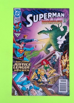 Superman #74 Vol. 2 1992 DC Comics 8.0 Comic Book M91-211 | eBay