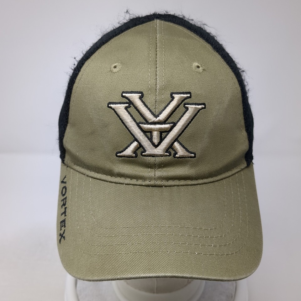 Vortex Snapback Trucker Hat Green One Size Adjustable Embroidered Mesh ...