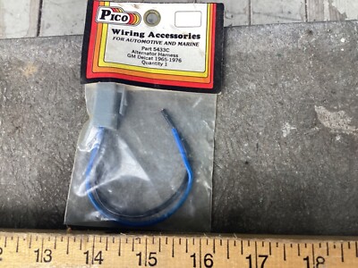 Pico Wiring Accessories Part #5433C Alternator Harness | eBay
