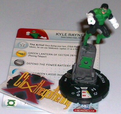 KYLE RAYNER #038 #38 DC 75th Anniversary HeroClix Rare | eBay