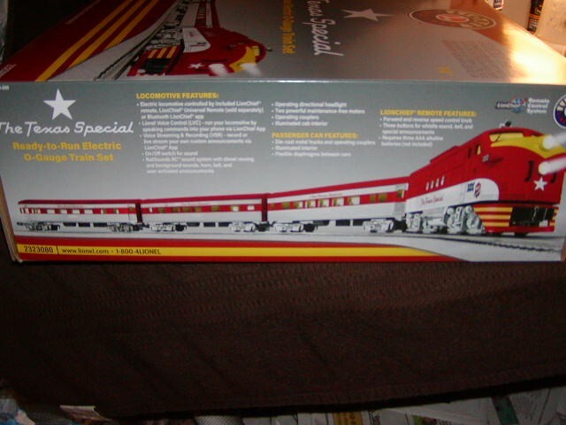 Lionel 2323080 The Texas Special Passenger Train Set O 27 LC 5.0 New ...