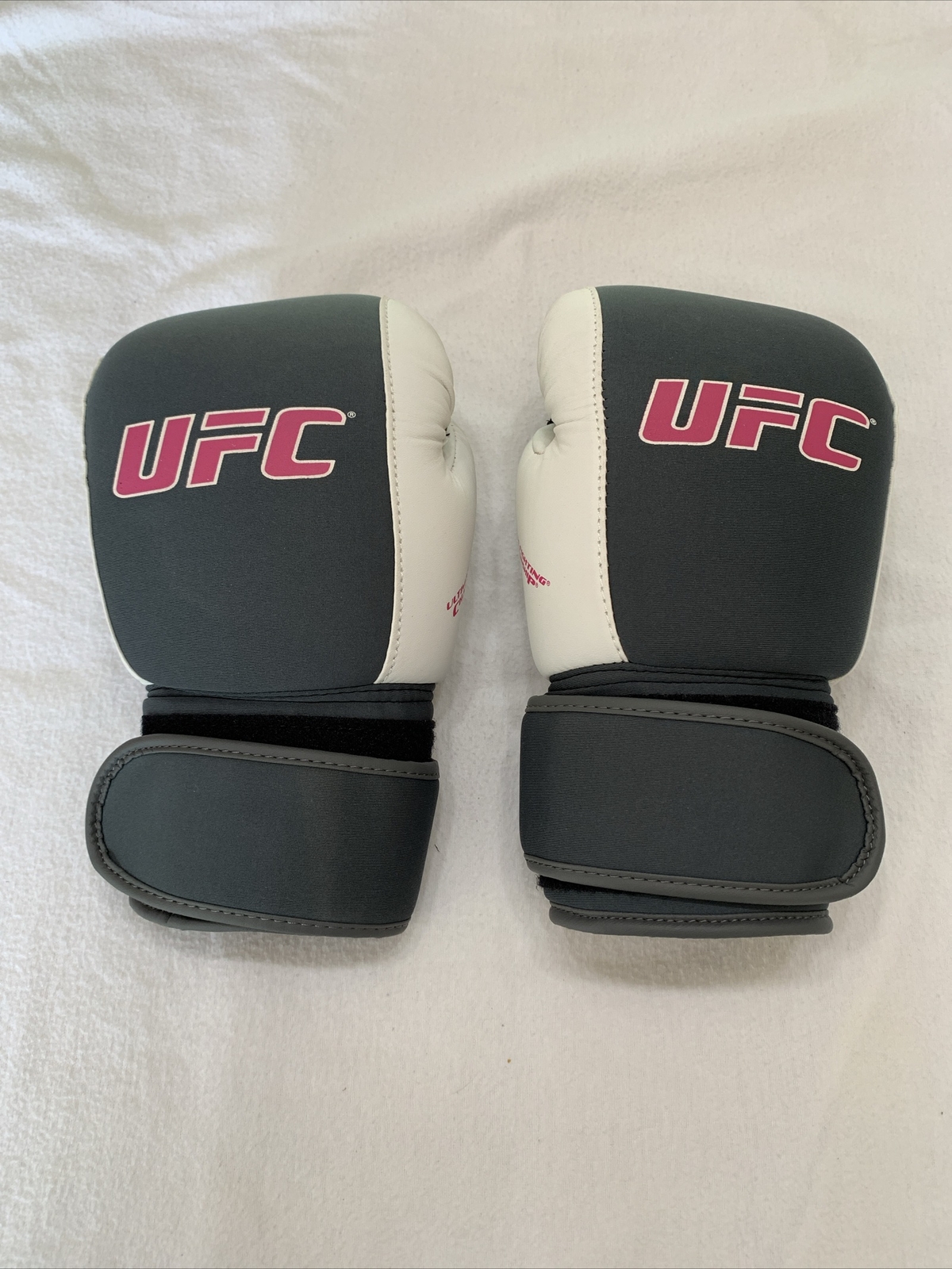UFC Logo MMA Fighting Gloves Pink Logo Breast Cancer … - Gem
