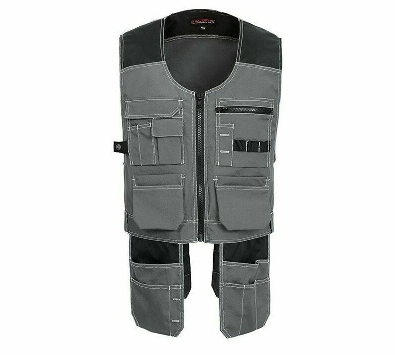 Tool Vest Technician Workwear Multi Pocket Electrician Carpenter ...