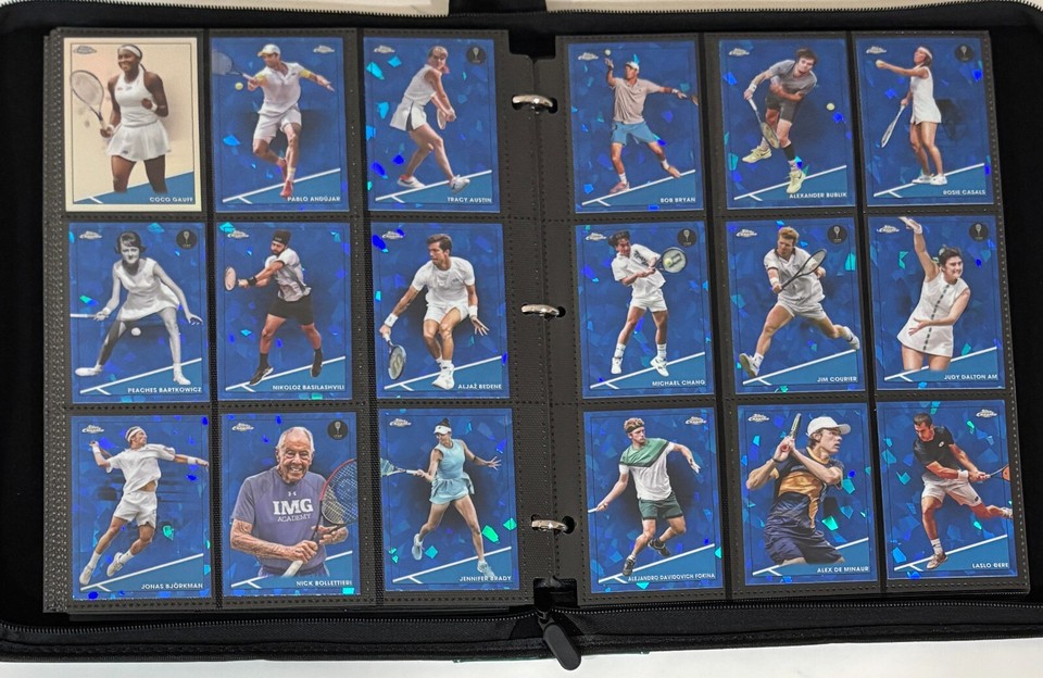 2021 Topps Chrome Tennis - 590+ Card Complete Set - See Description! | eBay