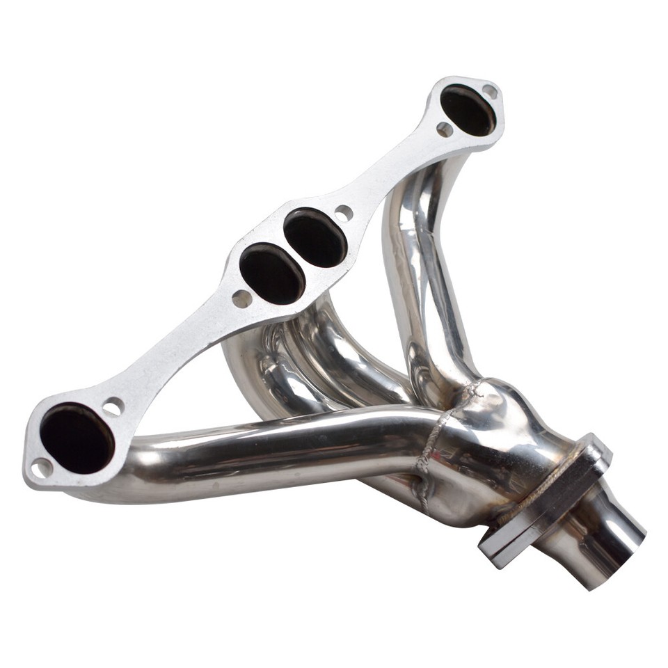 Chevy Small Block SB V8 262 265 283 305 327 350 400 Stainless Hugger ...