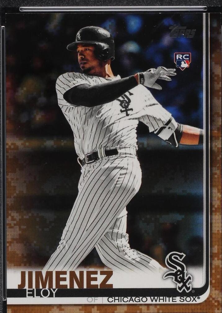 2019 Topps - Eloy Jimenez #670 Memorial Day Camo /25 (RC) for sale ...