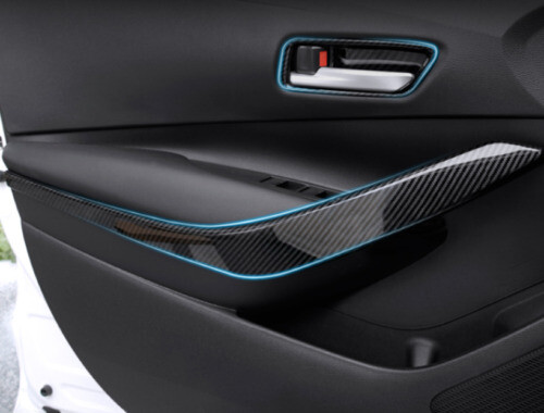 For Toyota GR Corolla Hatchback 2023-24 Carbon Fiber Inner Door Panel ...