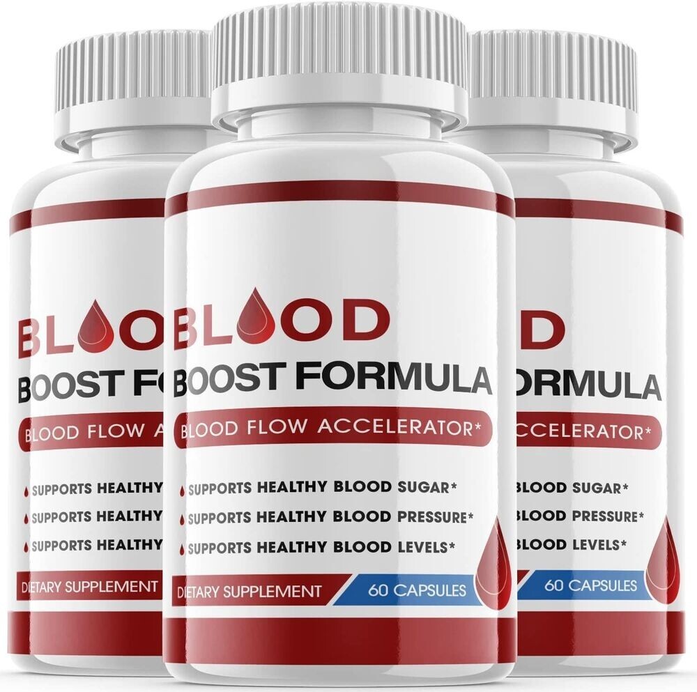 Blood Boost Flow Support Sugar support Pills,RED blood Boost formula ...