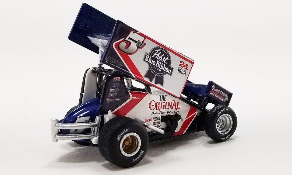 1:64 Scale Lucas Wolfe 2022 #5w Pabst Blue Ribbon Sprint Car - Acme ...