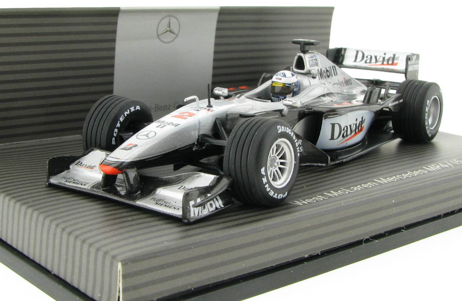 MINICHAMPS - F1 McLAREN Mercedes MP 4-15 D Coulthard 1:43 model Formel ...