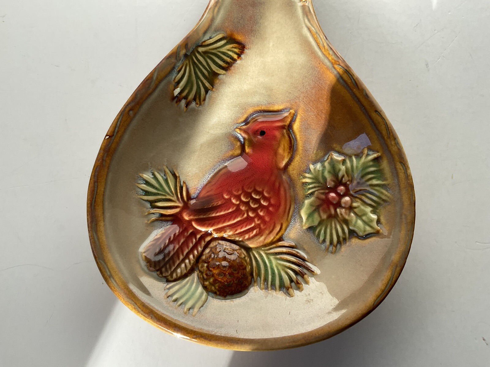 Christmas Cardinal Spoon Rest/ Wall Hanging | eBay