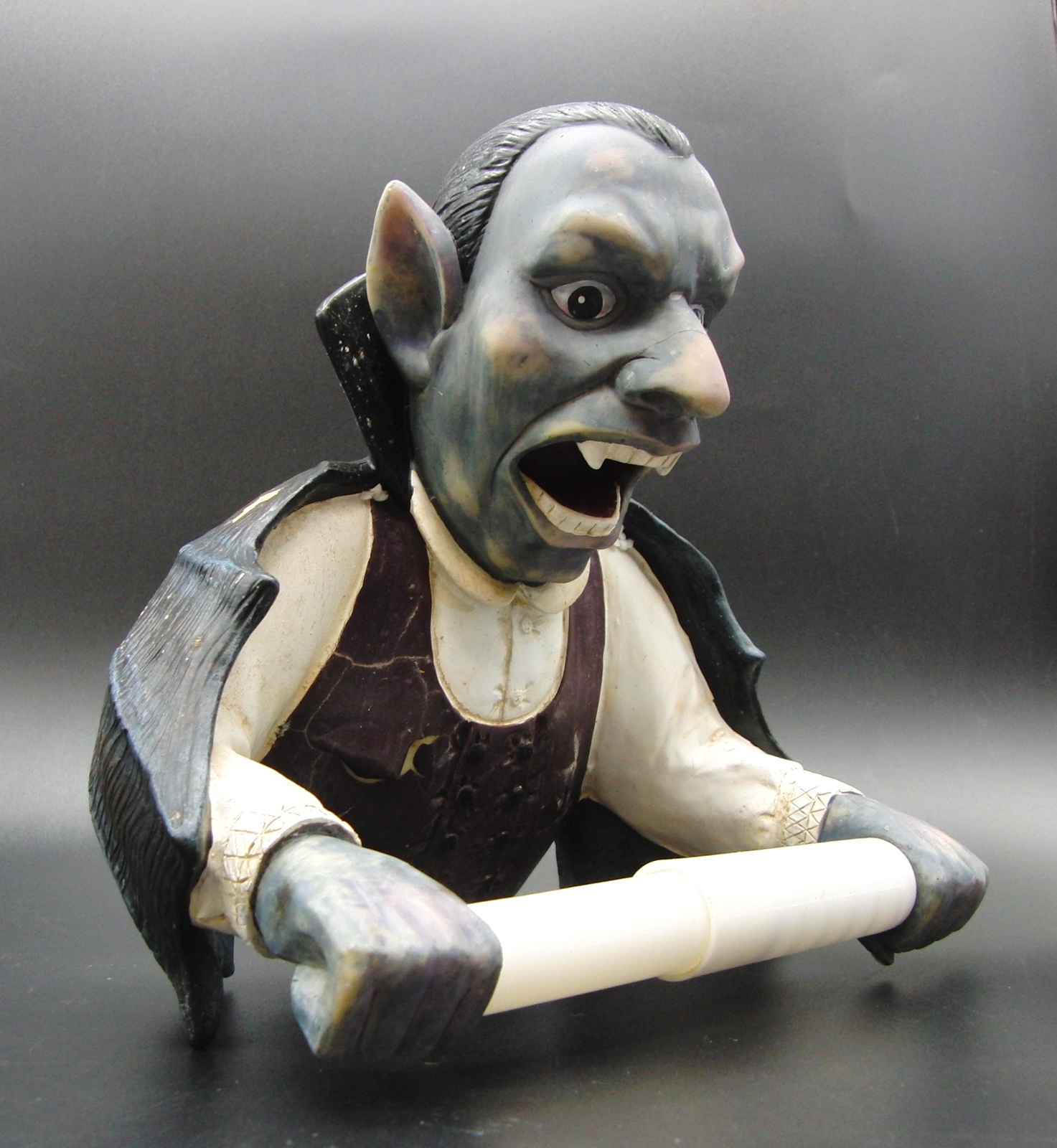 Alator Giftware Vampire Toilet Roll Holder Figure Wall Hanging ...
