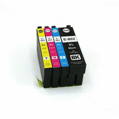 8x Generic Ink Cartridges 802XL for Epson Workforce PRO WF4720 WF4740 ...