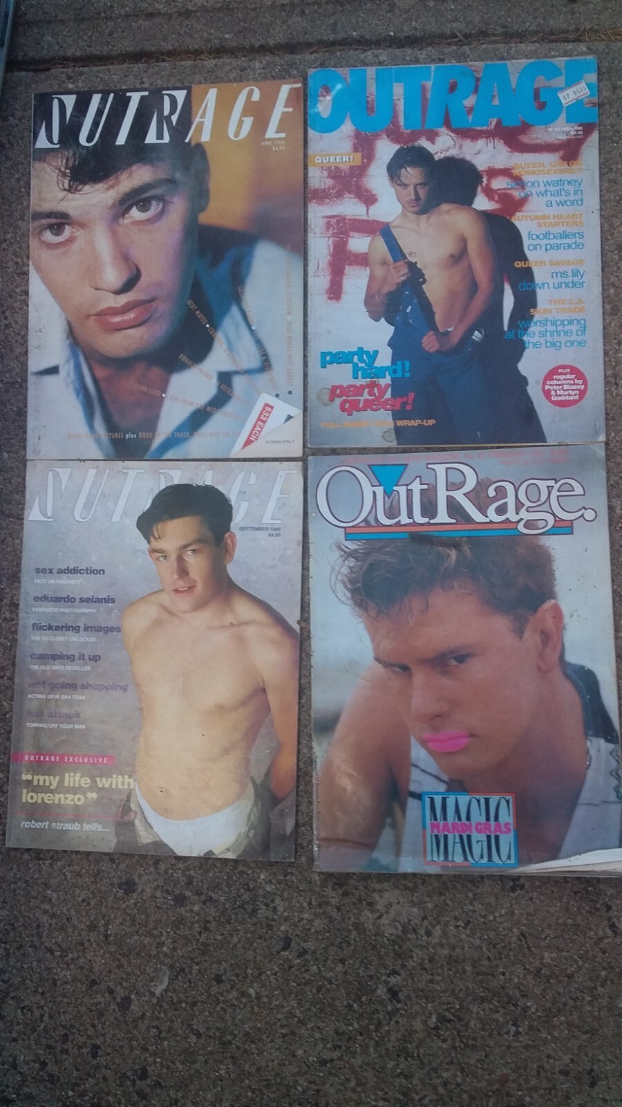 Outrage magazines | eBay Australia