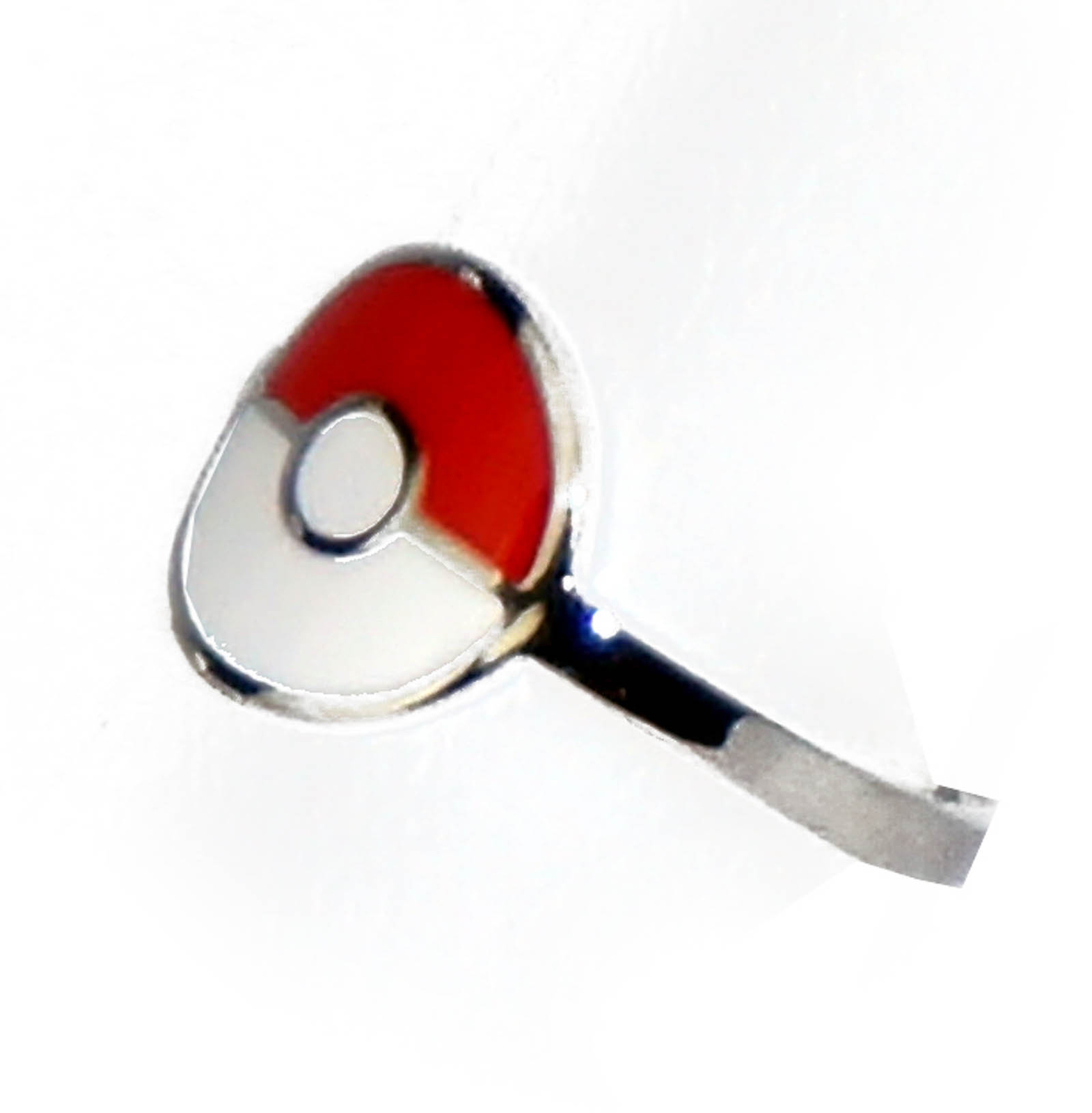 Authentic POKEMON Pokeball Stainless Steel Ring Size 8 NEW | eBay