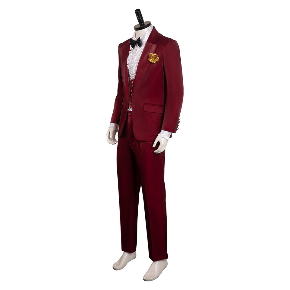 Beetlejuice Betelgeuse Cosplay Red Zombie Wedding Costume Fancy Dress ...
