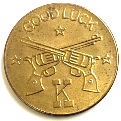 Buena Park California Knotts Berry Farm Good Luck K Token | eBay