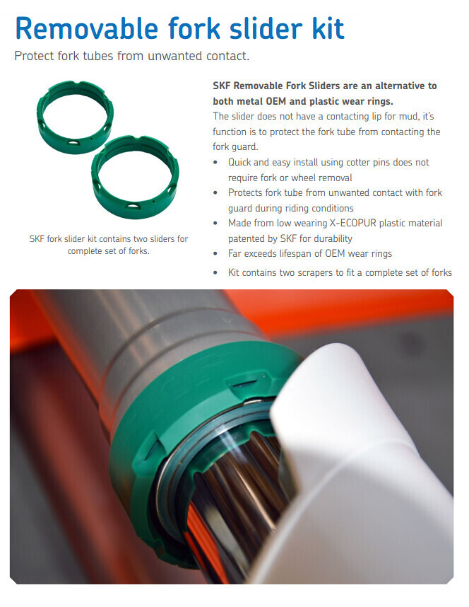 SKF Fork Slider Kit for 2020-2023 Beta RR 430 4T / RR 480 4T - 48mm | eBay