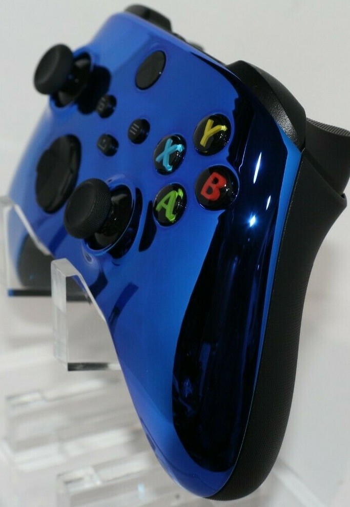 Xbox Controller Blue Chrome