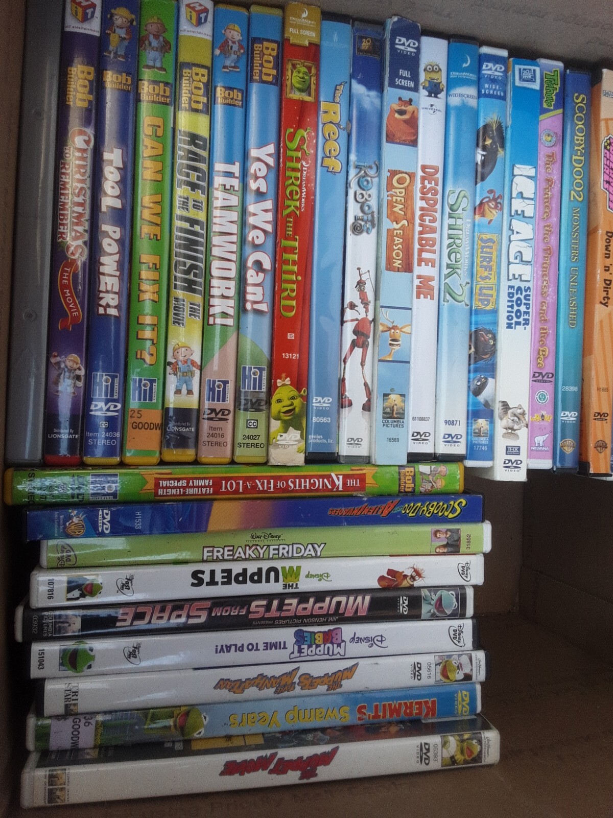 Lot of 28 kids childrens + animated,DVD MOVIES,amazing titles trl1/#169 ...