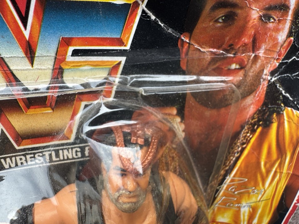 RARE WWF Hasbro FUNSKOOL India Razor Ramon MOC Extremely RARE! WWE | eBay