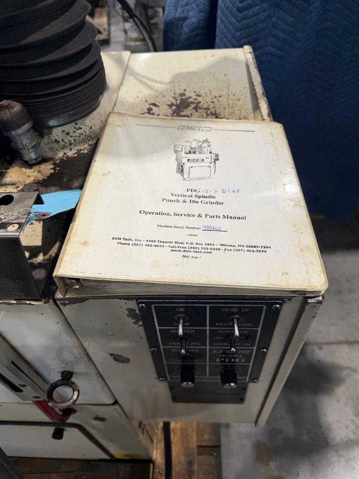 DCM WILSON TOOL PDG-5-3 AUTOMATIC Rotary Surface Grinder #7750 | eBay