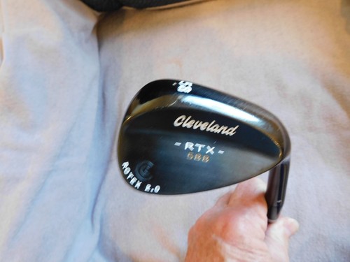 Cleveland 588 rtx wedge 58, 6* bounce, RH, wedge flex steel shaft | eBay