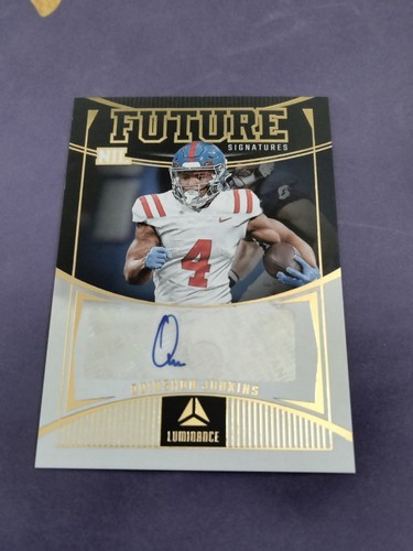 Quinshon Judkins NIL Future Signatures Auto 2024 Panini Luminance ...