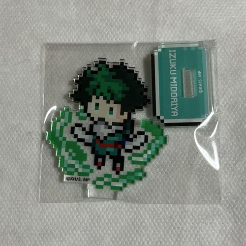 My Hero Academia Deku Izuku Acrylic Pixel Art Stand Unused | eBay