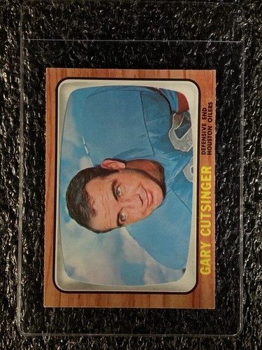 1966 Topps Football #52 Gary Cutsinger EX | eBay