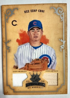 2004 Diamond Kings DK Materials Bronze Baseball Card #66 Hee Seop Choi ...