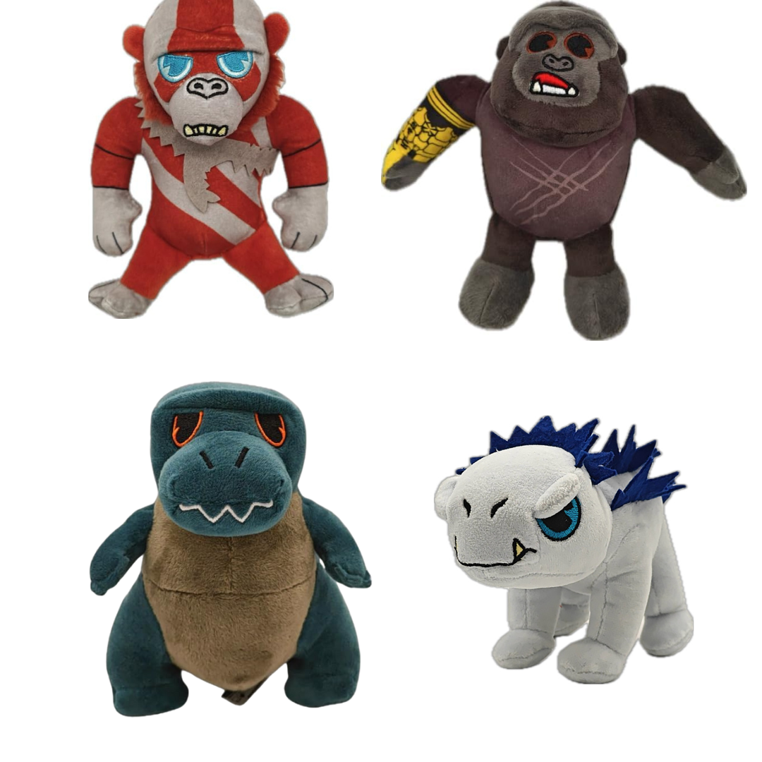 Godzilla x Kong : The New Empire: 6" Godzilla, King Kong, Skar King ...