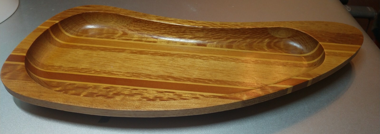 Sovereign No68A New Zealand Woodware Vintage Dish Trinket Jewelry Bowl ...