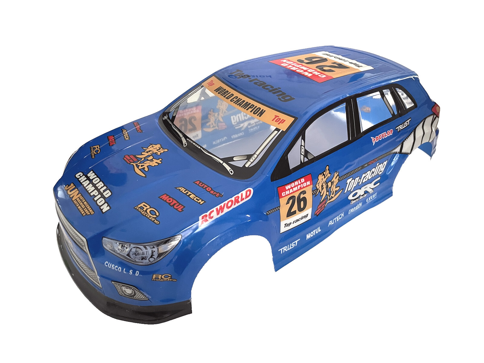 1/10 RC Painted Precut Rally Touring Drift Racing Car Body Shell 190mm ...