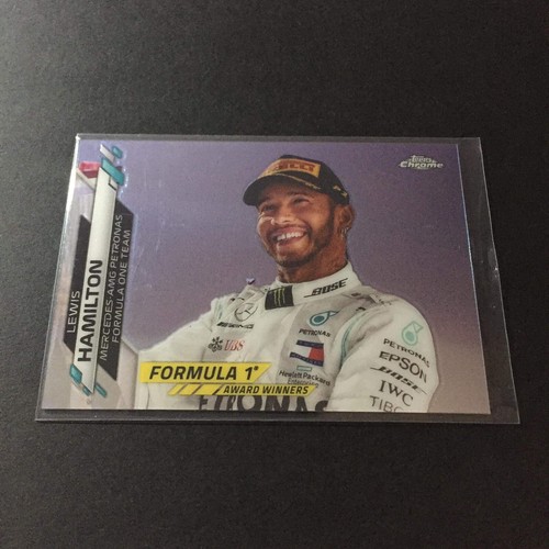 2020 Topps Chrome Formula 1 — Lewis Hamilton Mercedes F1 — WDC Base ...
