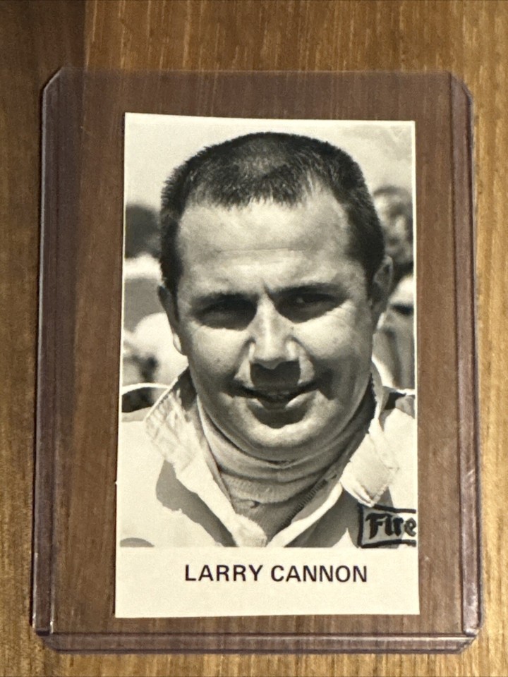 1970s USAC Sprint Car Driver Small Press Photo, Larry Cannon | eBay