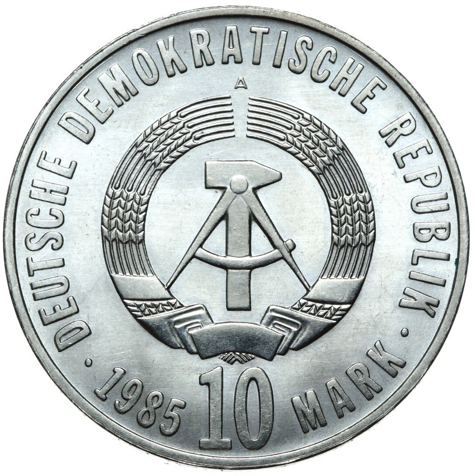 Commemorative coin East Germany GDR 10 Mark 1985 A - Liberation from ...
