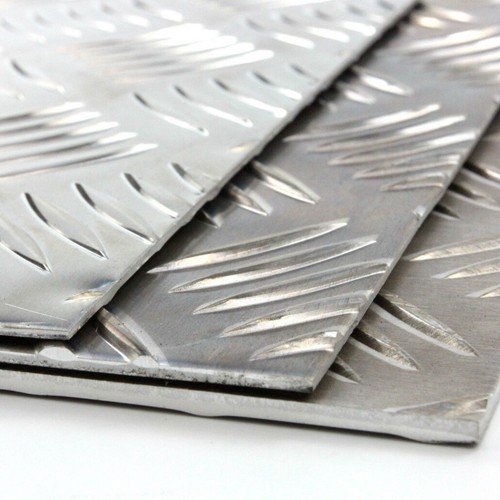 Aluminium Tread Chequer Kick Plate Treadplate 5 Bar Sheet various sizes ...