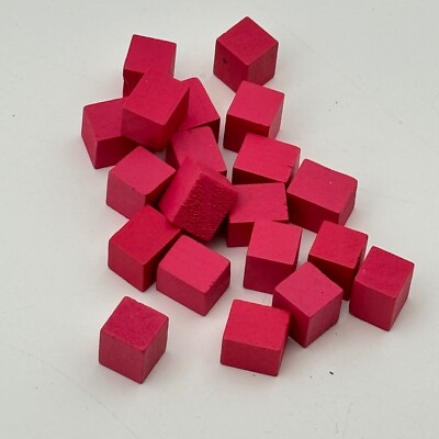 Risk Vintage Game Collection 20 Pink Wooden Armies 2005 Replacement ...