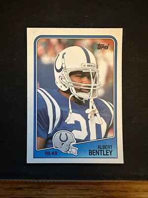 1988 Topps Football Card #119 Albert Bentley | eBay