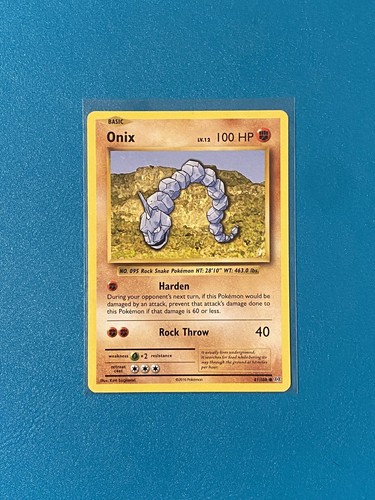 Pokémon TCG Onix Evolutions 61/108 Regular Common | eBay