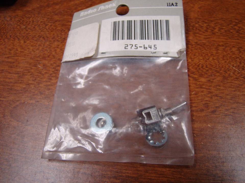 RADIO SHACK 275-645 PC BOARD TOGGLE SWITCH NOS | eBay