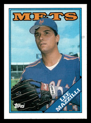 1988 Topps Lee Mazzilli New York Mets #308 NM-MINT | eBay