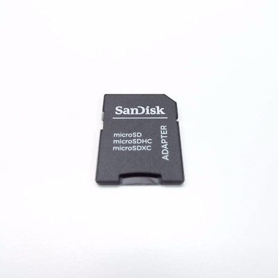 BLACK TF SANDISK ADAPTER microSD MICRO TO SD SDHC SDXC FIT 32GB 64GB ...