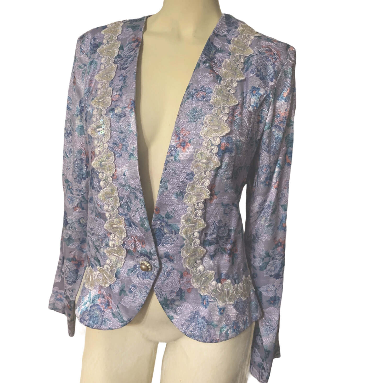 Nah Nah Collection Jonathan Tait blazer floral Size 8… - Gem