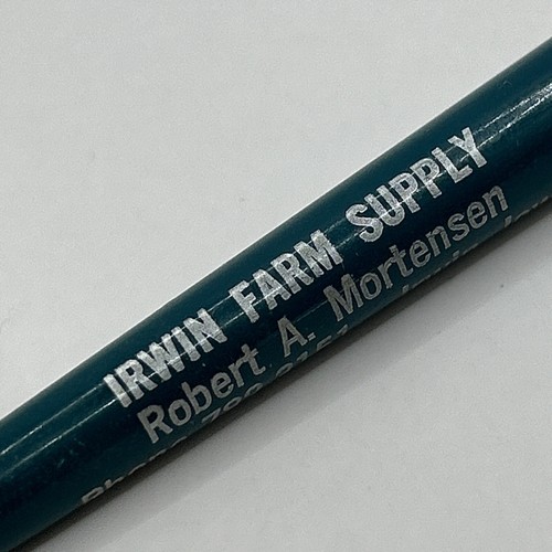 VTG Ballpoint Pen Irwin Farm Supply IA Robert Mortensen | eBay