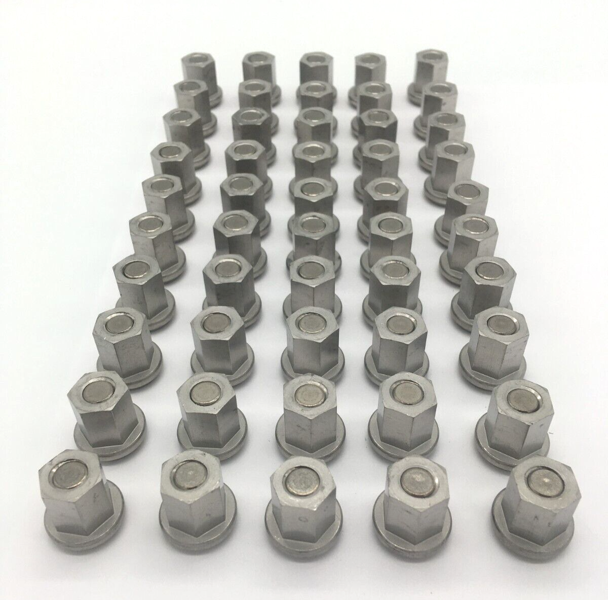 50 Group 31 Battery Stainless Steel Closed Nut for Standard 3/8" Stud ...