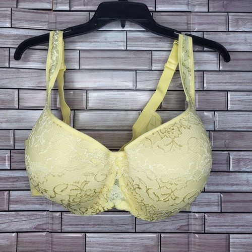 Avenue Plus Size Fashion Lace Balconet Bra - Underwire - Iris Yellow ...