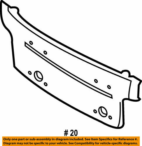 OEM BMW ALPINA B7 E65 E66 E67 730D LICENCE PLATE BASE PRIMED ...