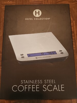 Hotel Collection Stainless Steel Digital Coffee Scale | eBay